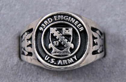 Army Engineer Rings Choice of Units from 93rd to 555th Engineer Group ...